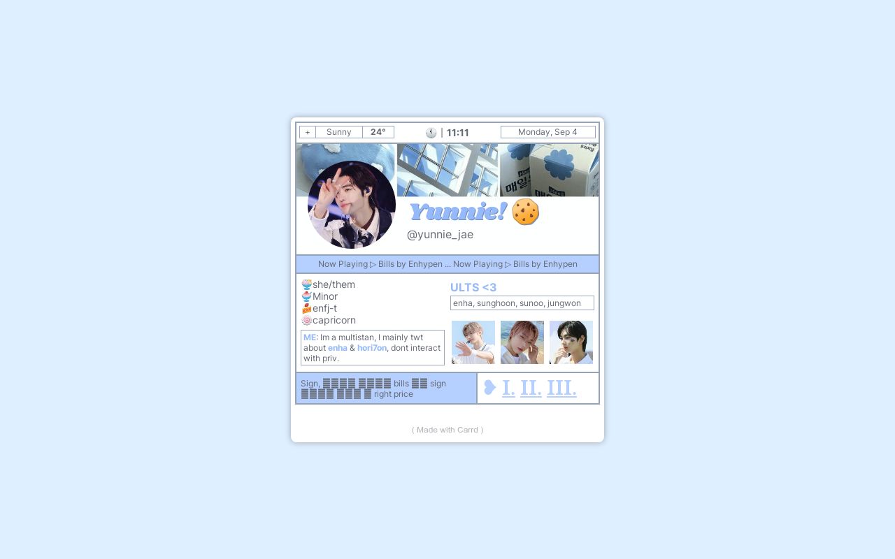 Yunnie Jae’s site